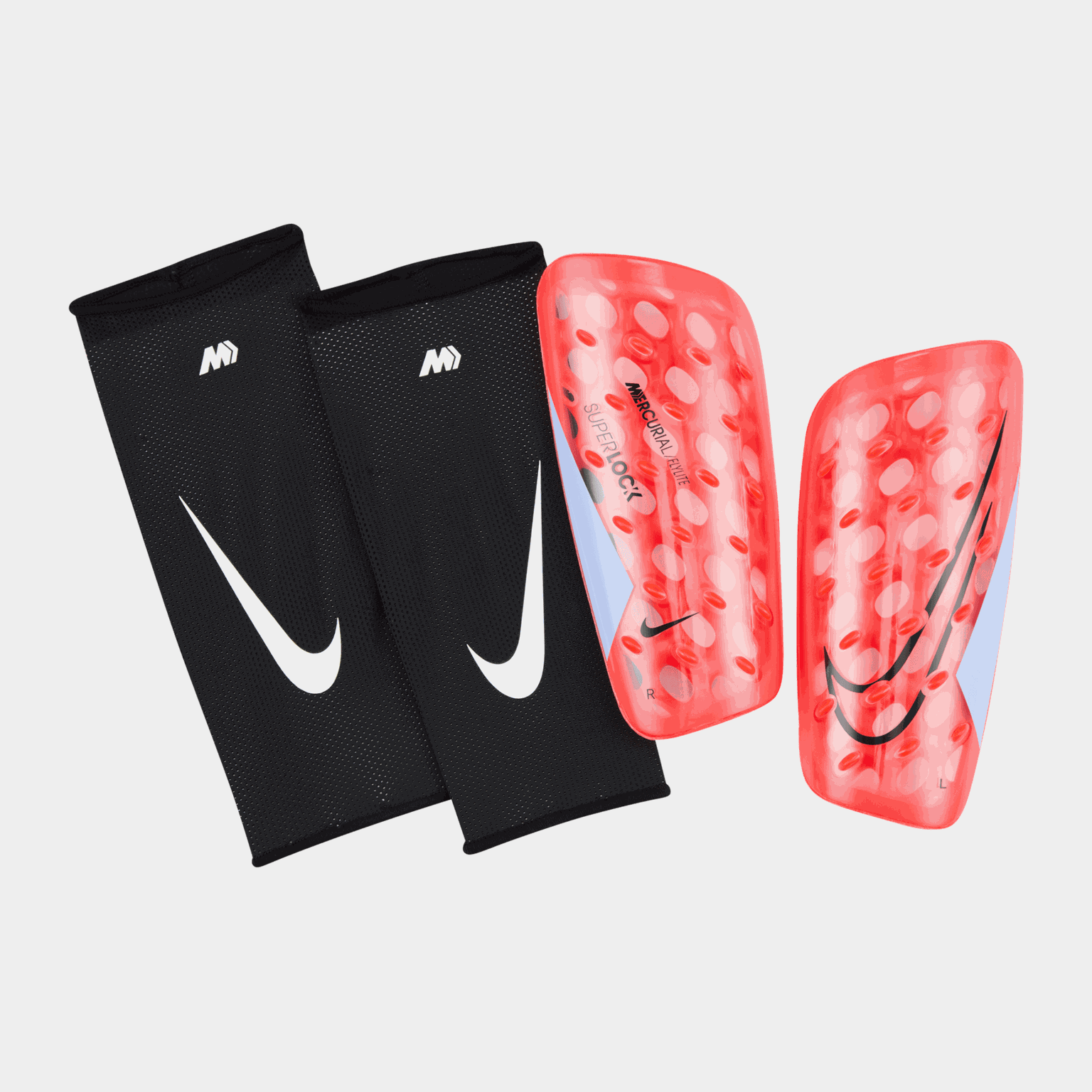 Mercurial Flylite Superlock, benskydd - Fotbollsbenskydd - Mercurial ...