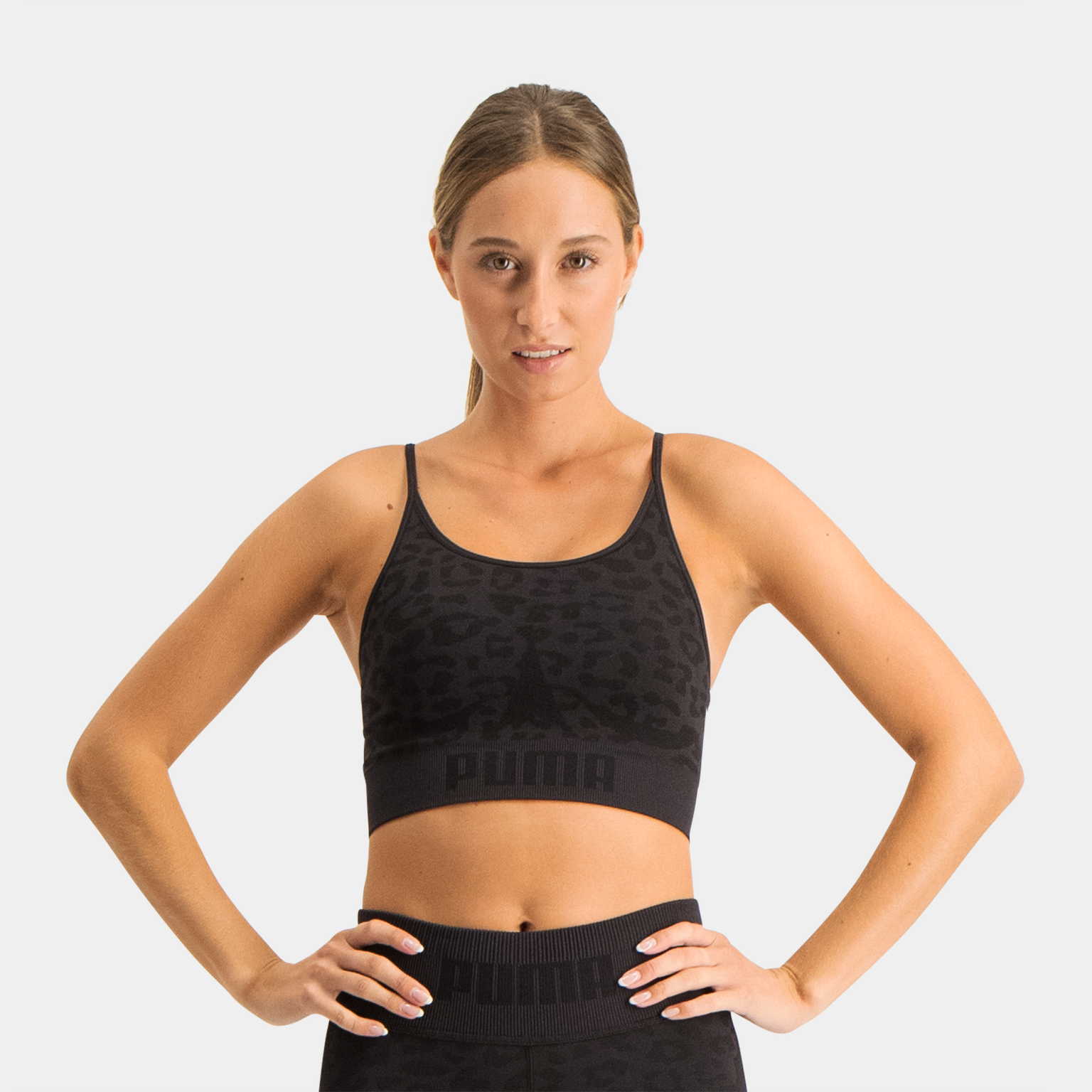 Low Impact FormKnit Seamless Long Line Bra, sport-bh dam - Låg Support ...