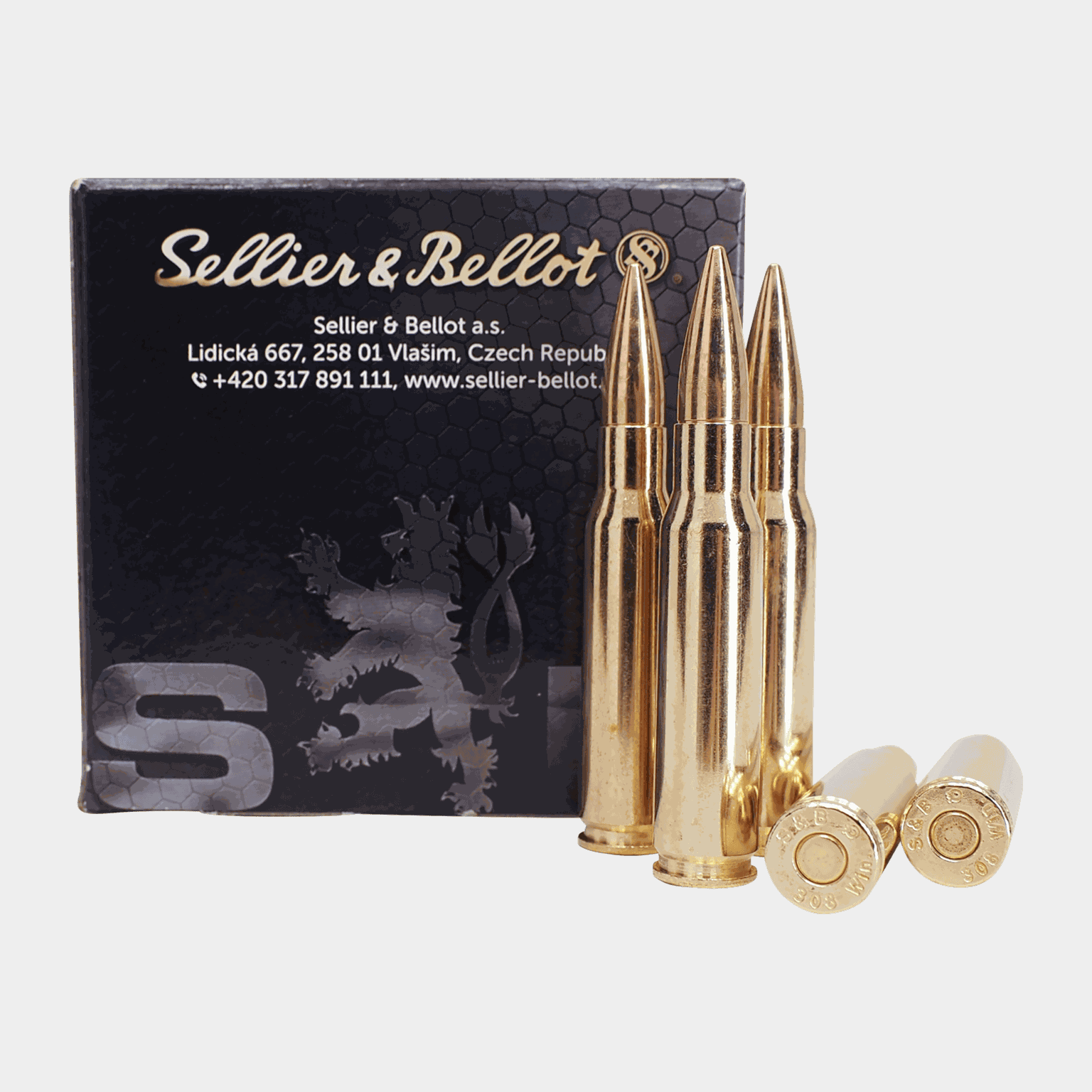 308w FMJ 147gr, gevärsammunition - Kula - 308w FMJ 147gr ...